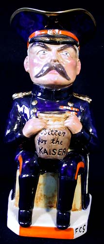 RARE WILKINSON TOBY JUGS WWI COMLETE SET